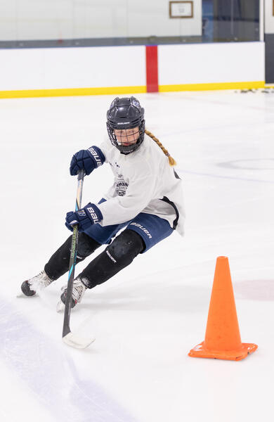 how to make a hockey player skate faster